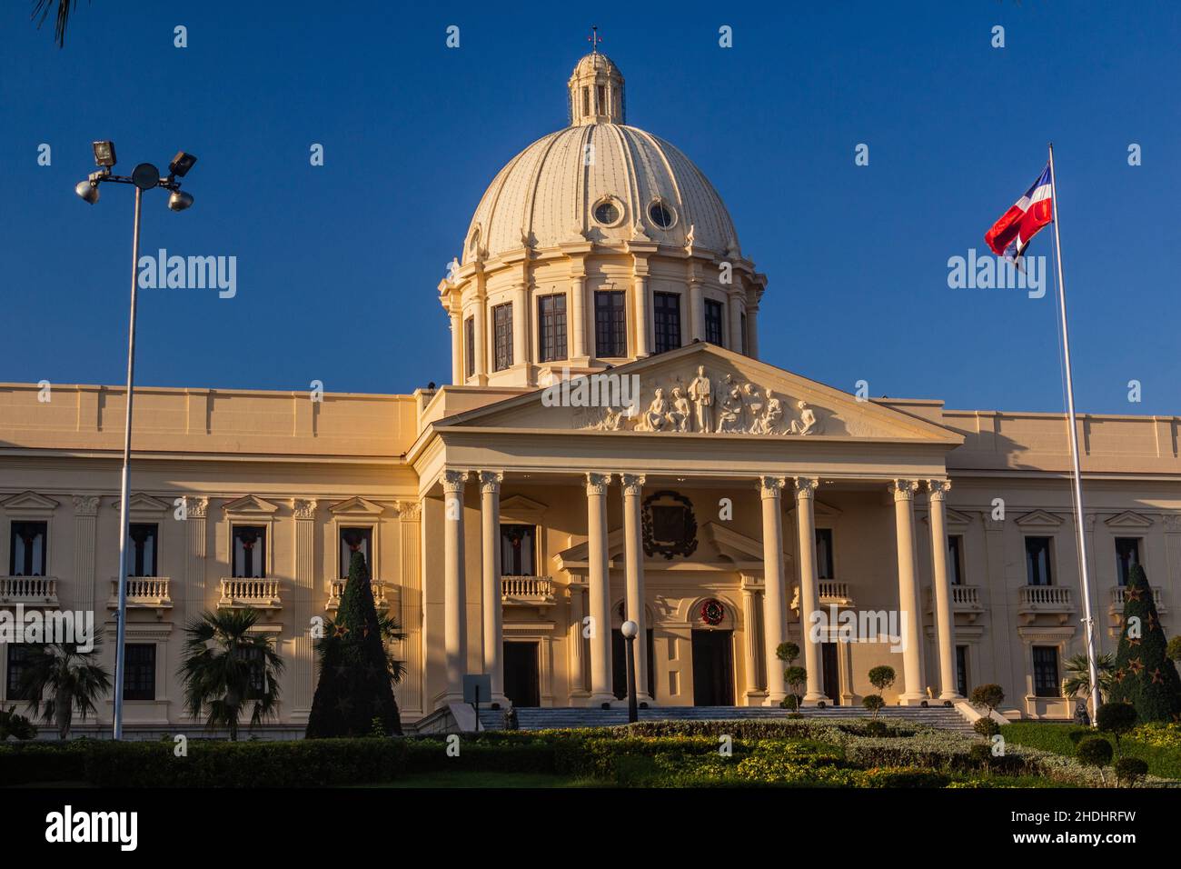 National Palace in Santo Domingo, capital of Dominican Republic Stock ...