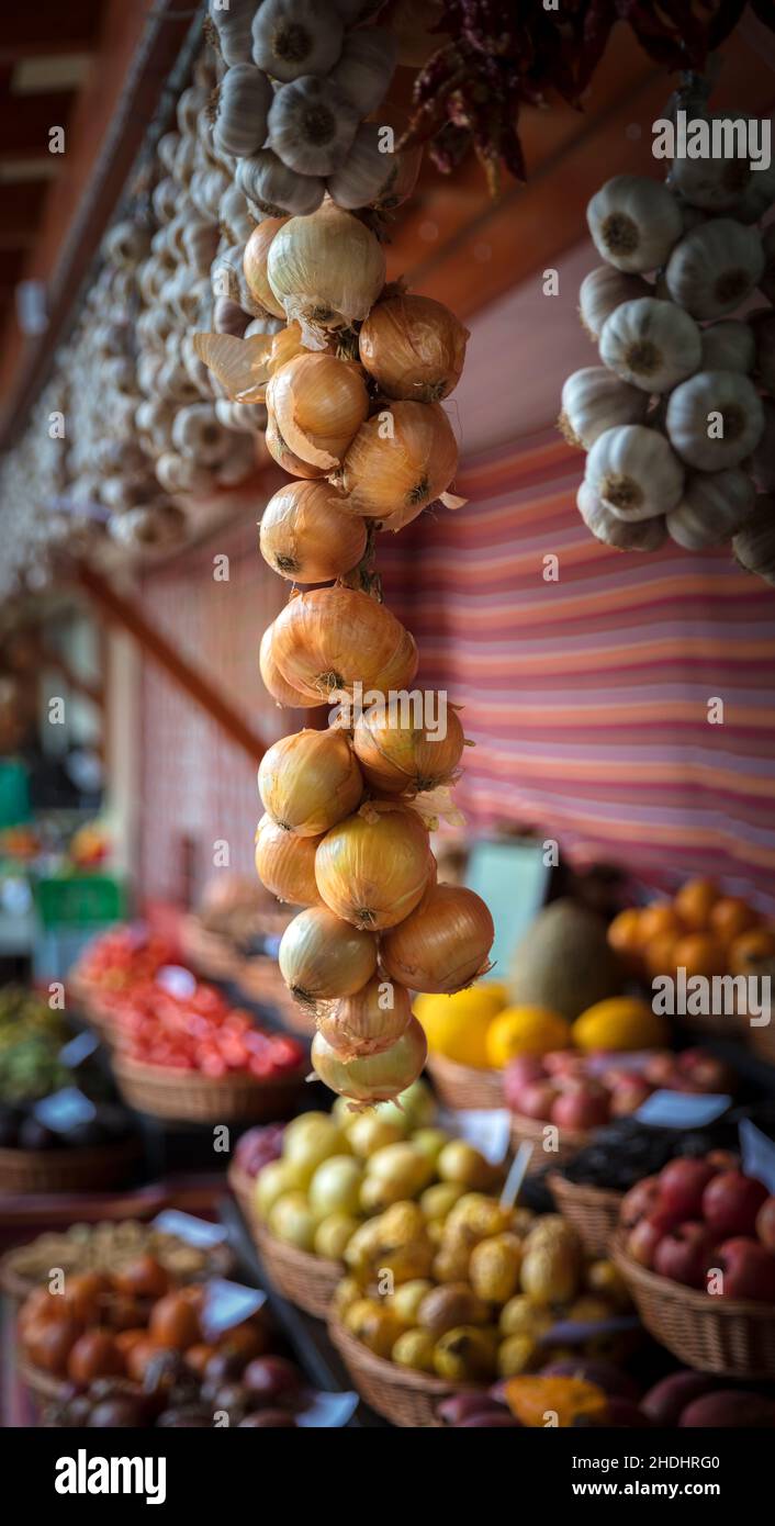 vegetable, market, onion, vegetables, markets, onions Stock Photo - Alamy