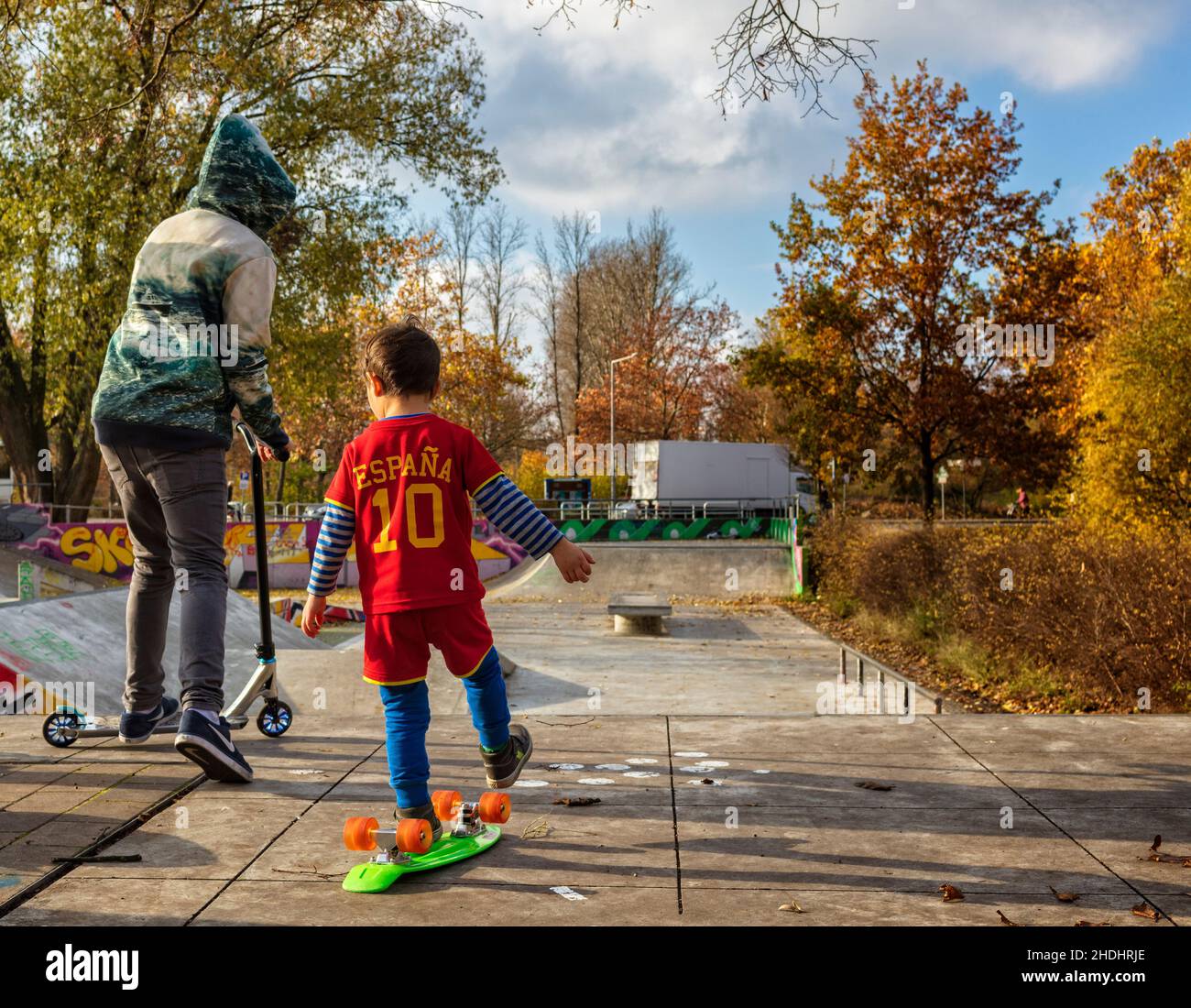 playing, skate park, play, skate parks Stock Photo - Alamy