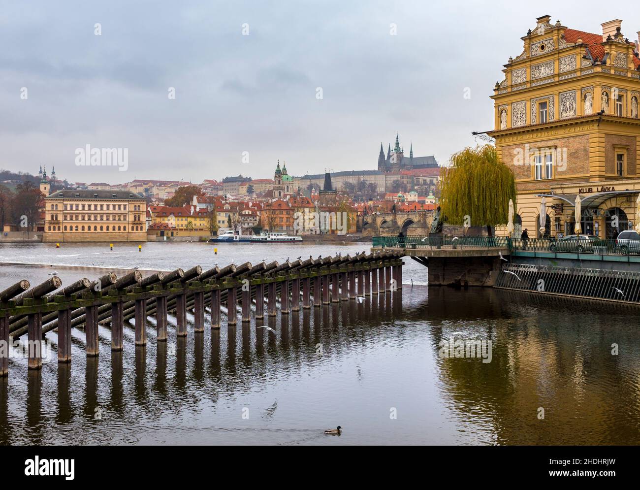 Vltava river weir hi-res stock photography and images - Alamy