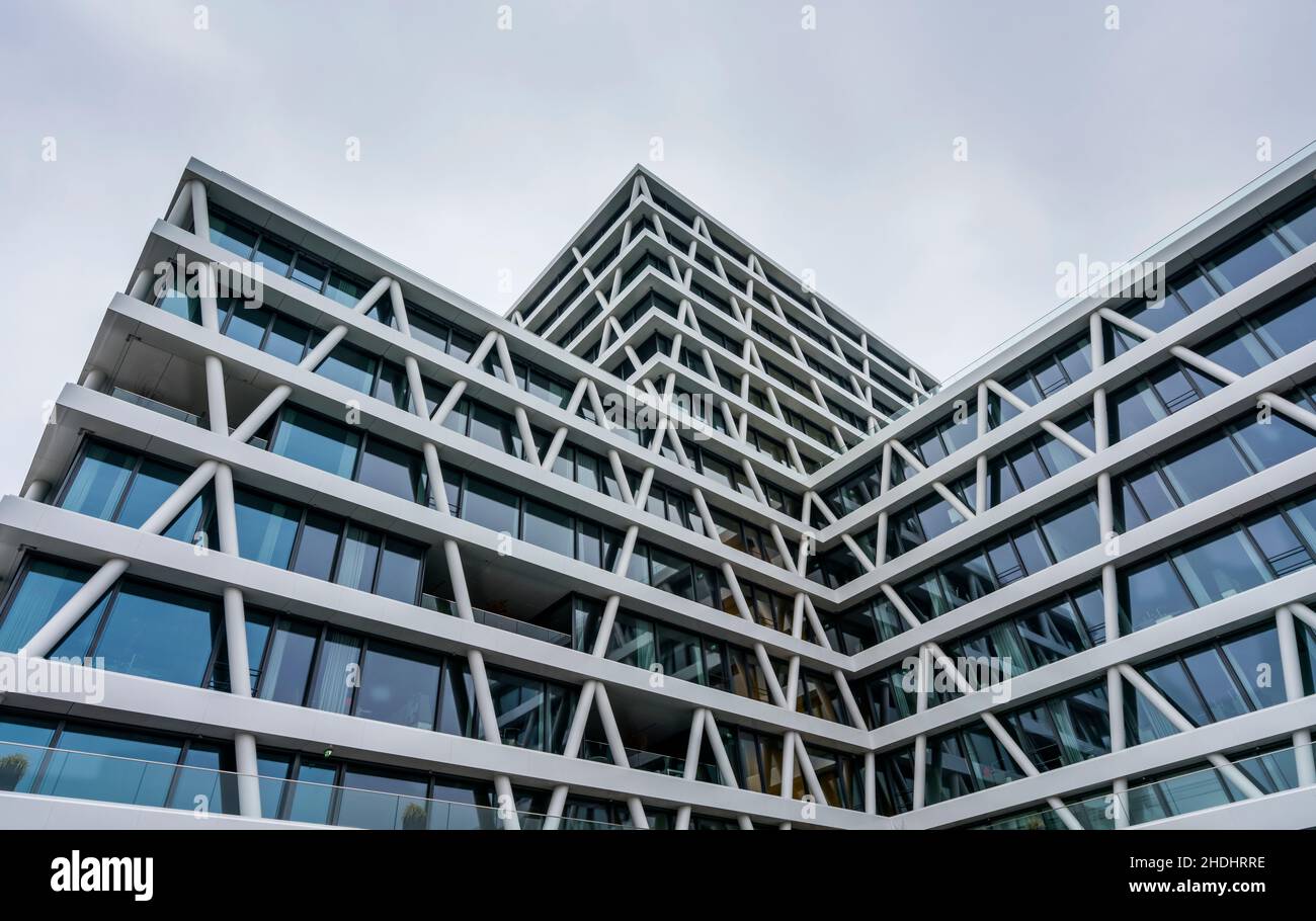 office building, skyscraper, glass facade, office buildings, service ...