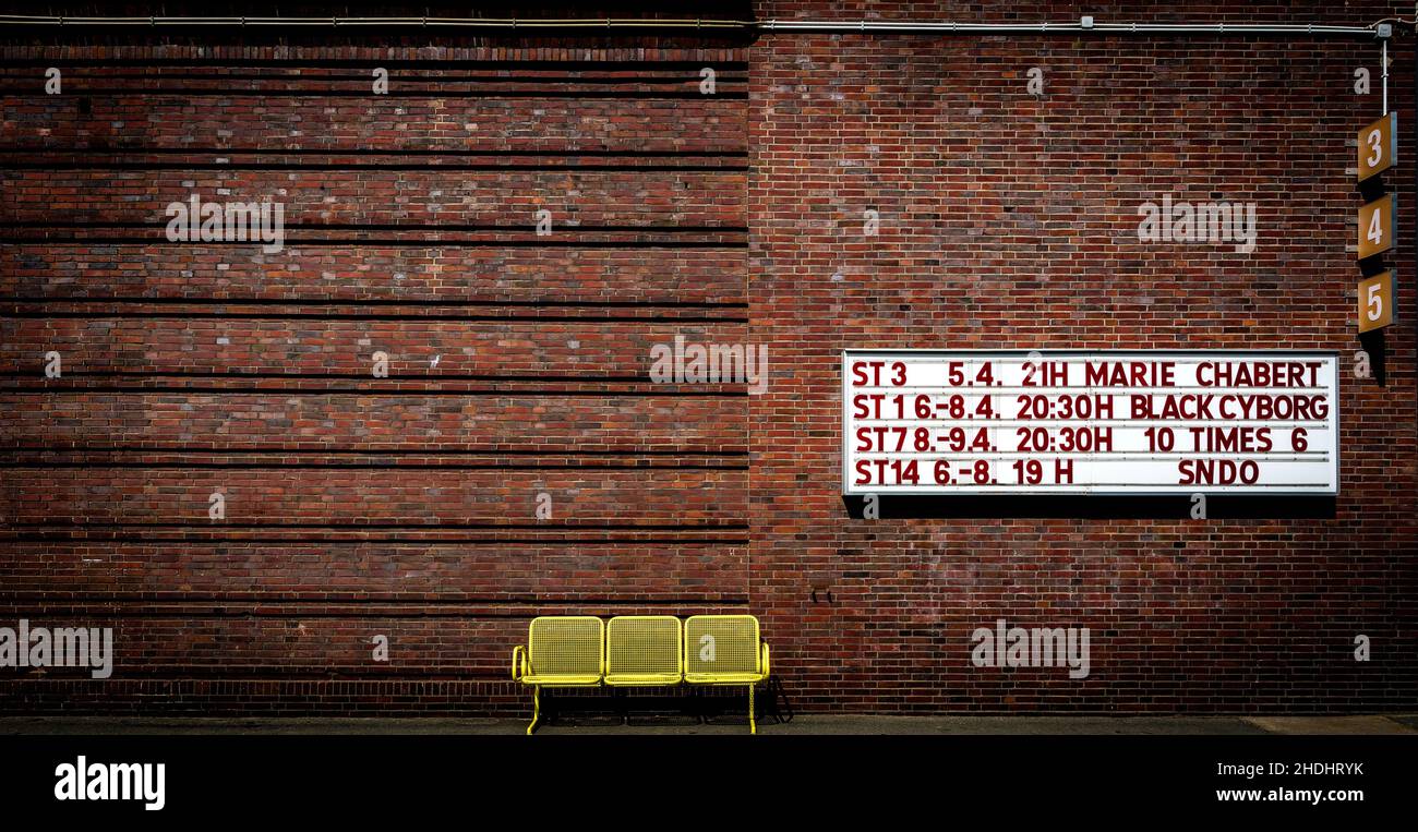 scoreboard, dancing center, scoreboards Stock Photo - Alamy