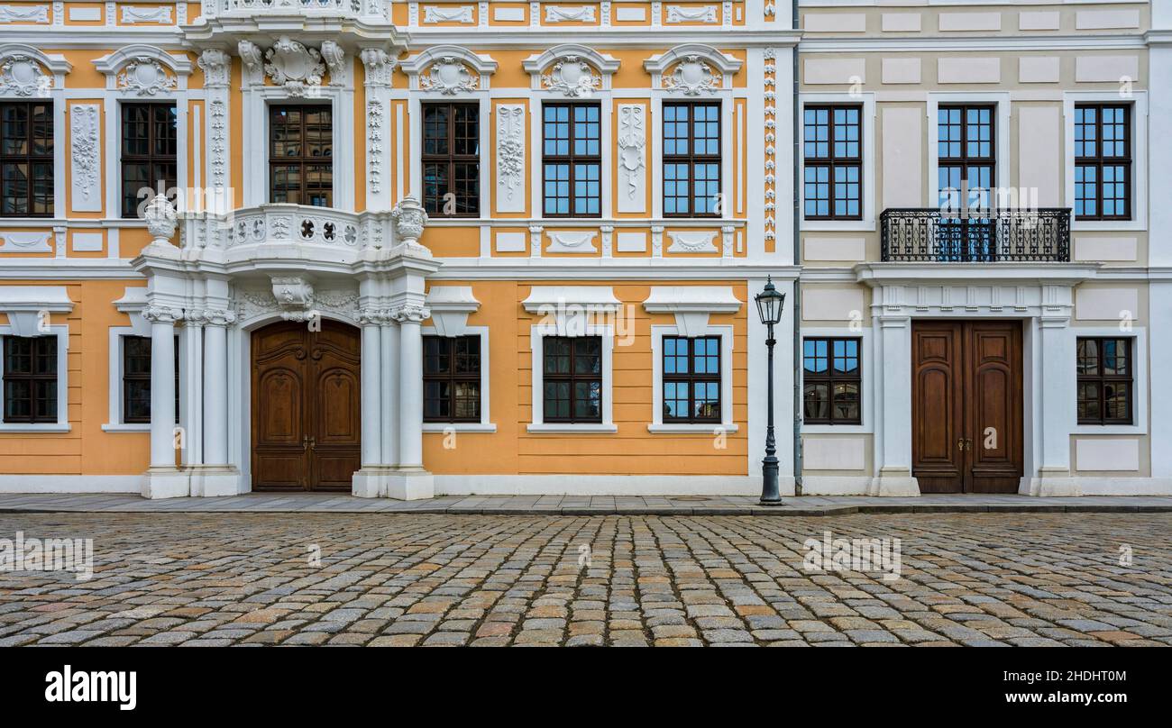 old house, dresden, facade, old houses, dresdens, facades Stock Photo ...