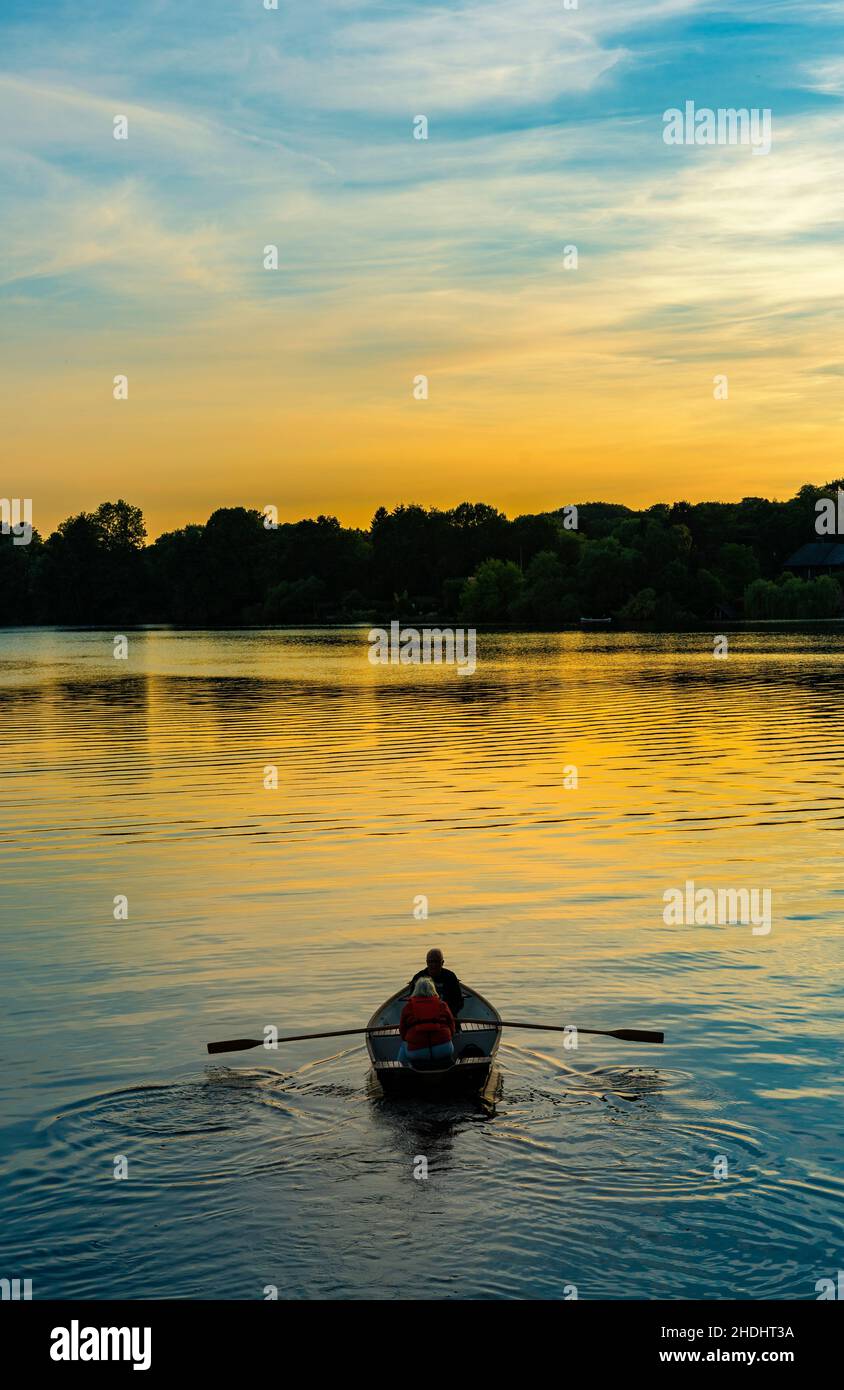 lake, rowing, boating, lakes Stock Photo - Alamy