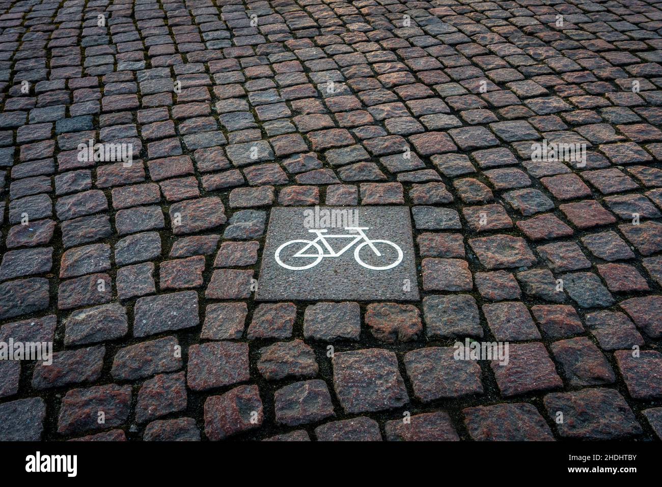bike lane, cobblestone, bicycle lane, bike lanes, bike path, cycle way ...