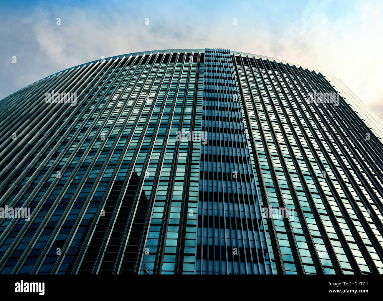 skyscraper, glass facade, frankfurt, high rise, skyscrapers, glass ...