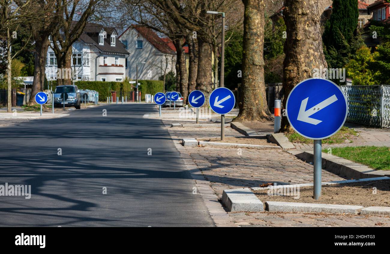 arrow, traffic signs, arrows, road sign, road signs, traffic sign Stock ...