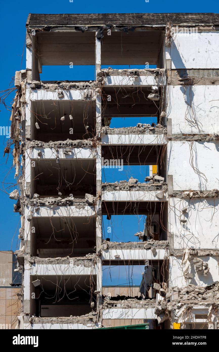 destruction, house demolitions, destructions Stock Photo - Alamy