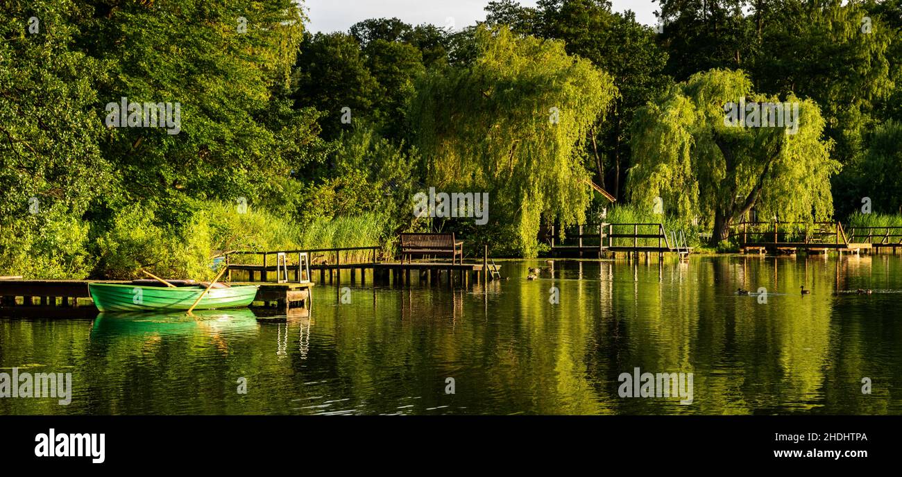 lake, pier, lakes, piers Stock Photo - Alamy