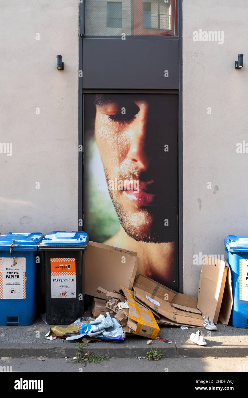 recycled paper, waste, dustbin, recycled papers, recycling, wastes ...