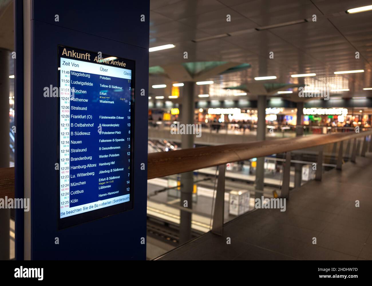 scoreboard, main station, scoreboards, main stations Stock Photo - Alamy