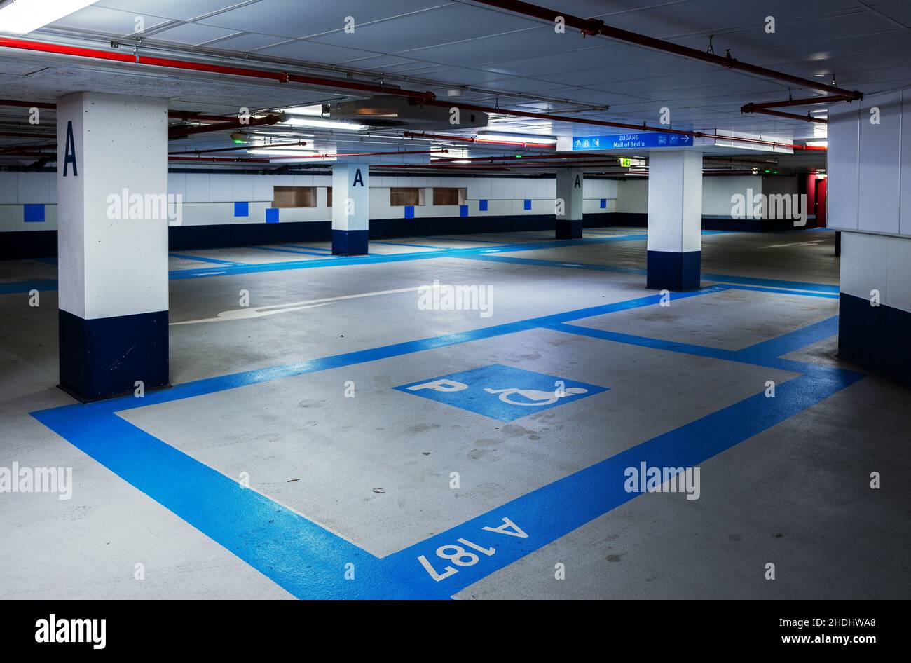 parking garage, disabled driver sign, parking garages, disabled driver ...