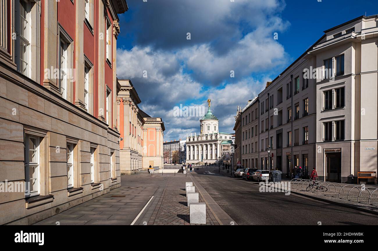 Old potsdam street hi-res stock photography and images - Alamy