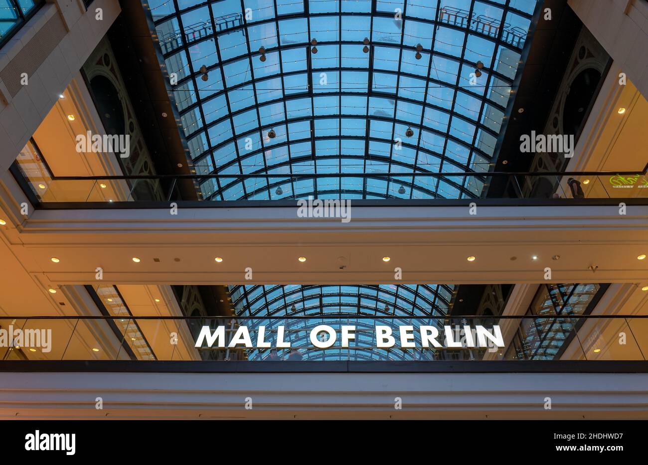 shopping mall, mall of berlin, shopping center, shopping malls Stock Photo - Alamy