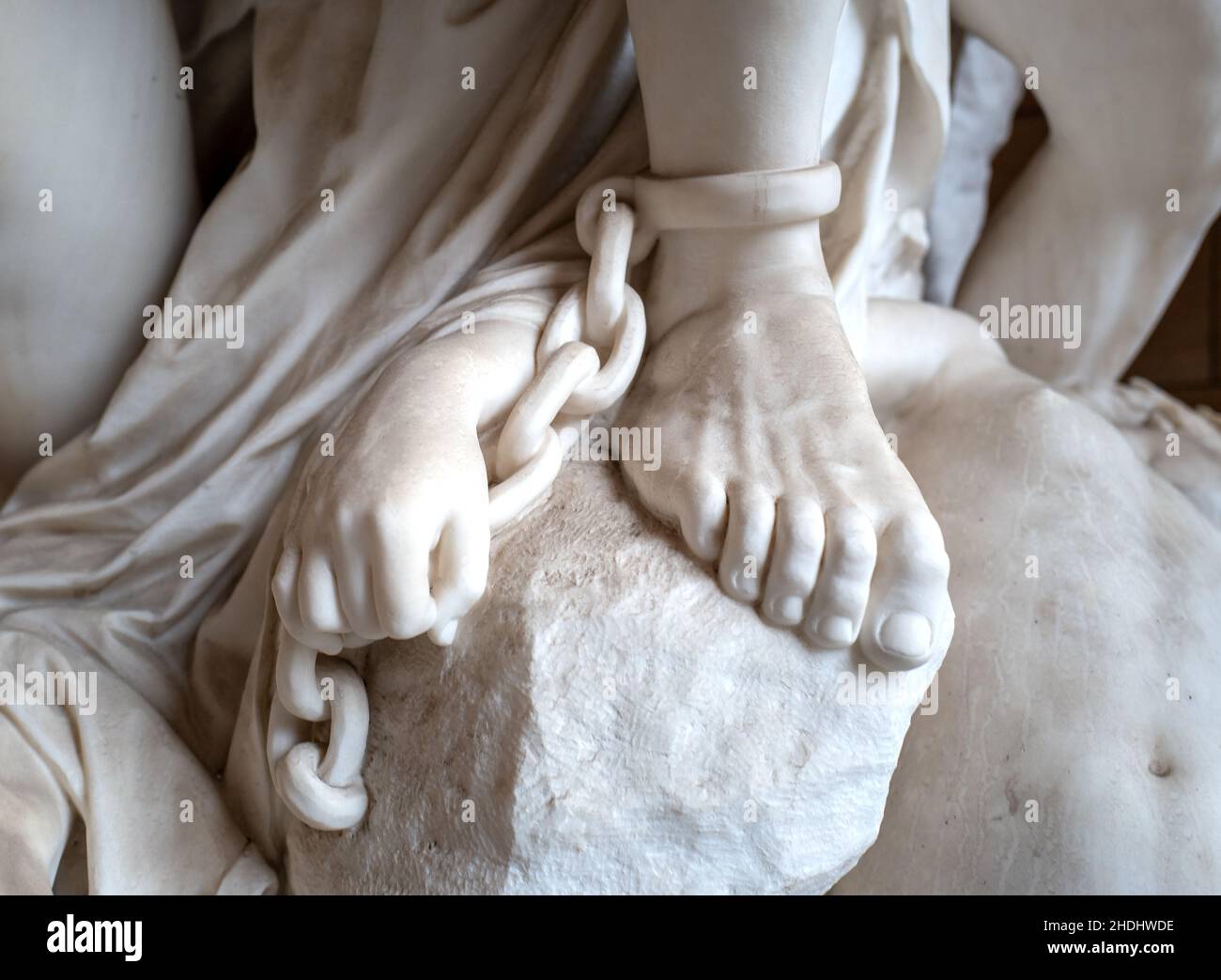 Prometheus statue museum hi-res stock photography and images - Alamy