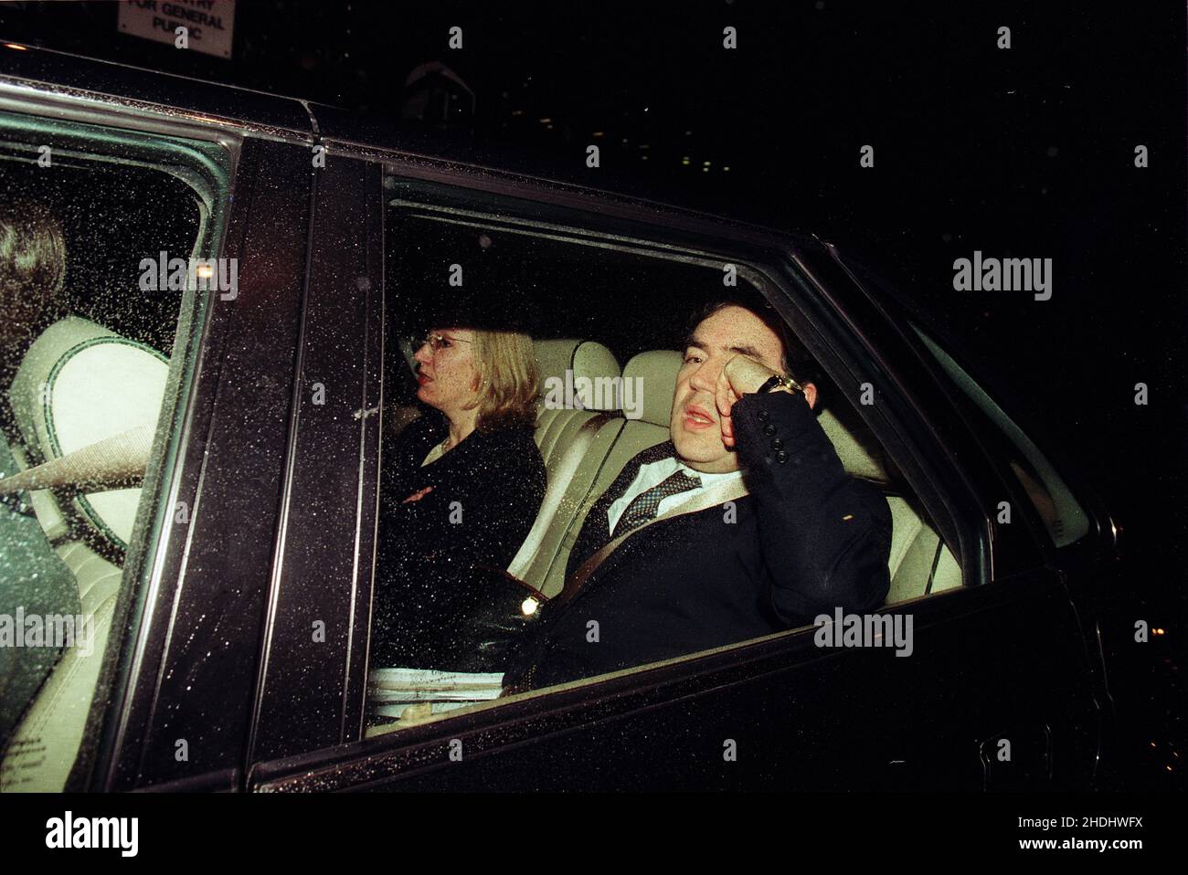 Gordon Brown, Labour MP and Chancellor of the Exchequer in the Blair ...