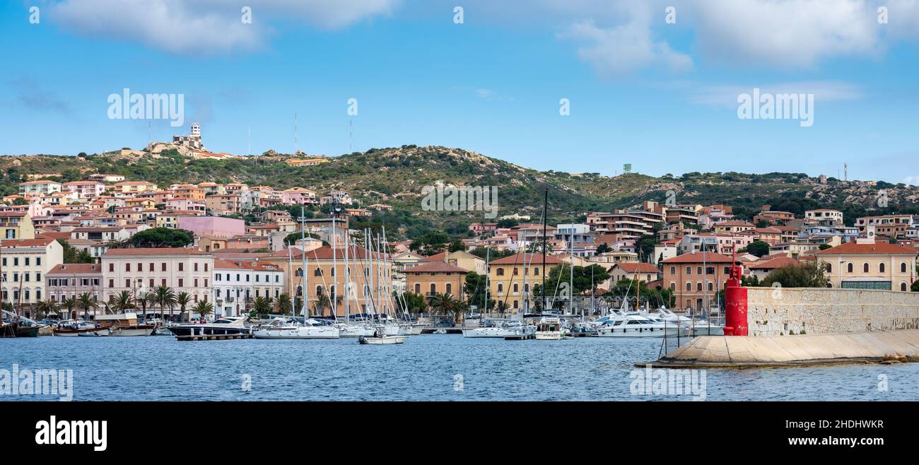 harbour, sardinia, isola, harbours, port, sardinias, isolas Stock Photo ...