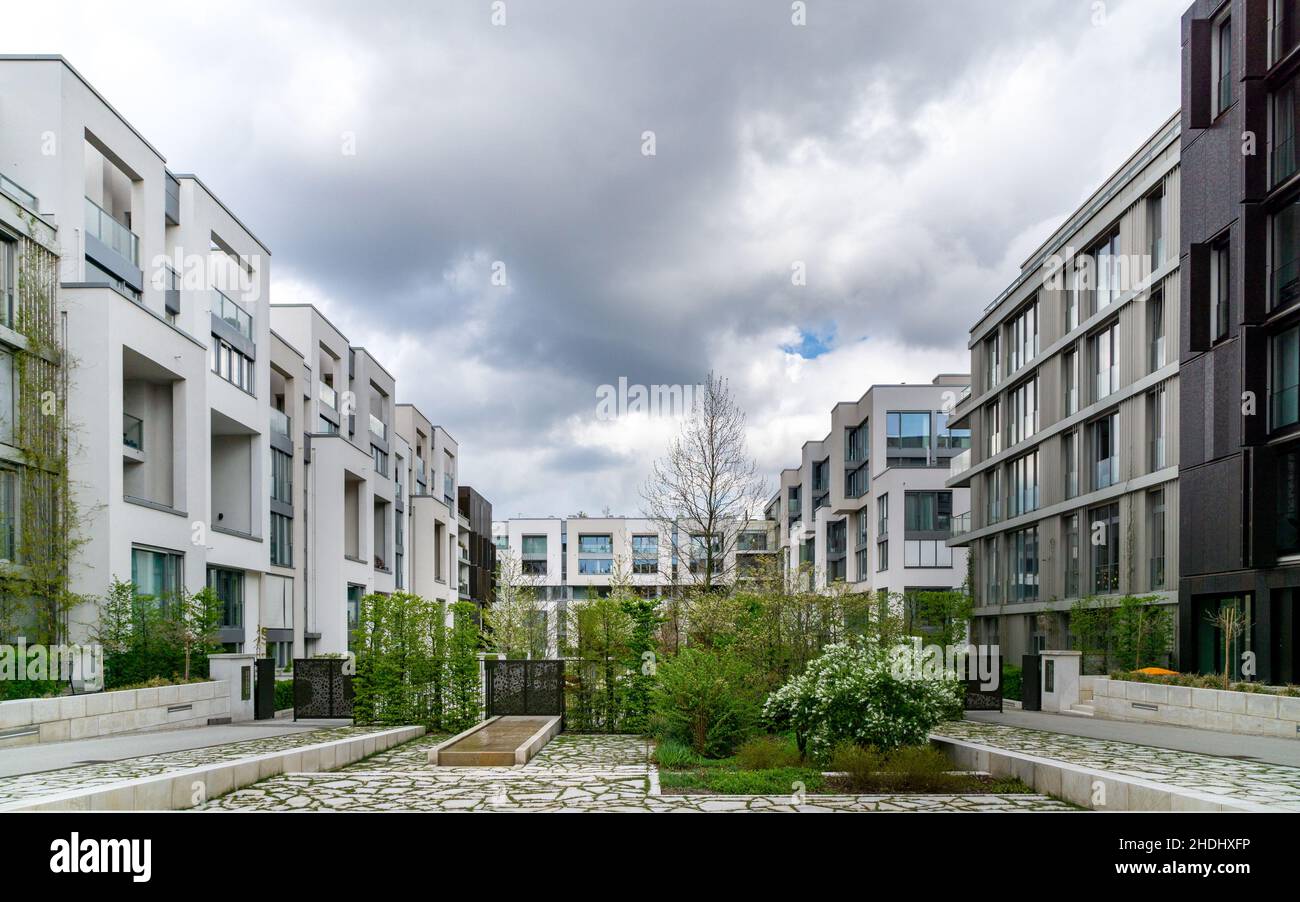 housing development, suburb, apartments, housing developments ...