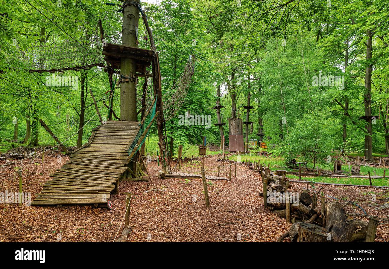 High ropes forest germany hi-res stock photography and images - Alamy