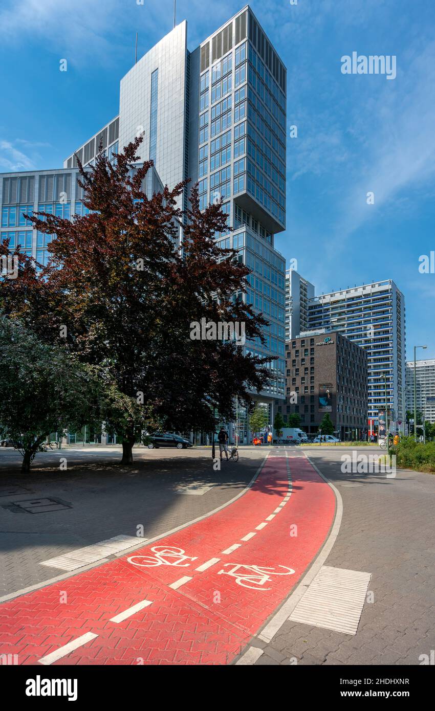 berlin, bike lane, bicycle lane, bike lanes, bike path, cycle way Stock ...