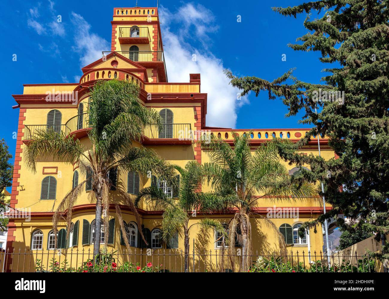 villa, colonial style, villas, colonial styles Stock Photo - Alamy