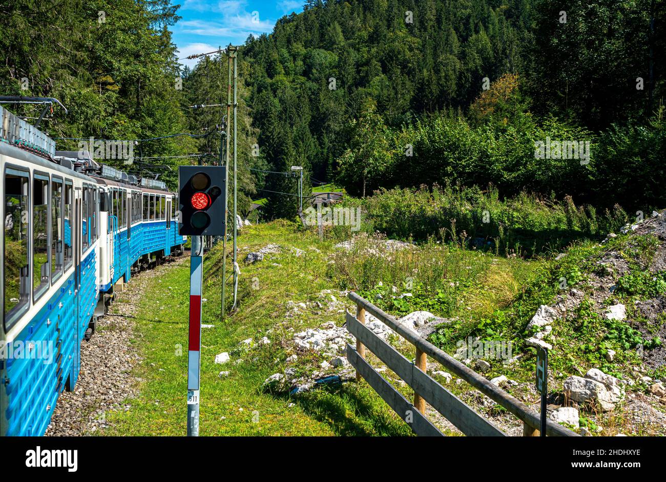 zugspitzbahn, bavarian zugspitzbahn Stock Photo - Alamy