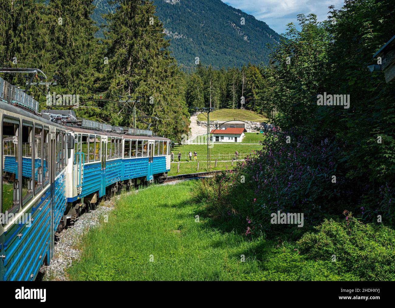 zugspitzbahn, bavarian zugspitzbahn Stock Photo - Alamy