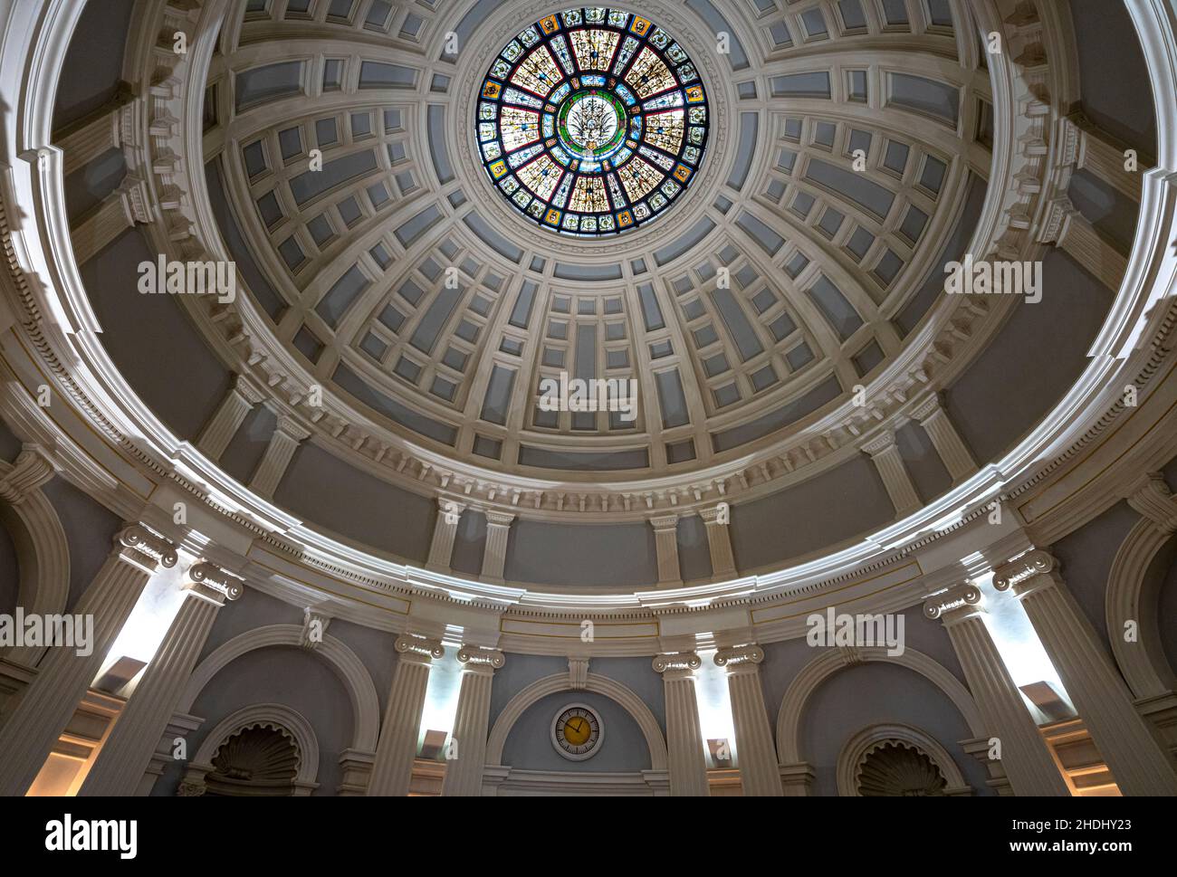 dome roof, kaiser-wilhelms-bad, dome roofs Stock Photo - Alamy