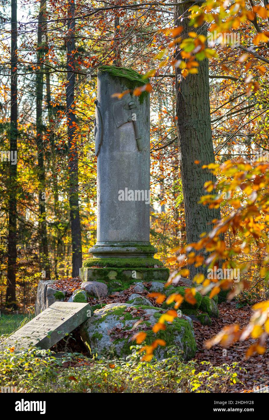 Stone stele forest hi-res stock photography and images - Alamy