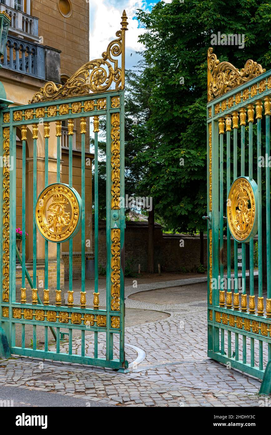 entrance gate, gates Stock Photo - Alamy