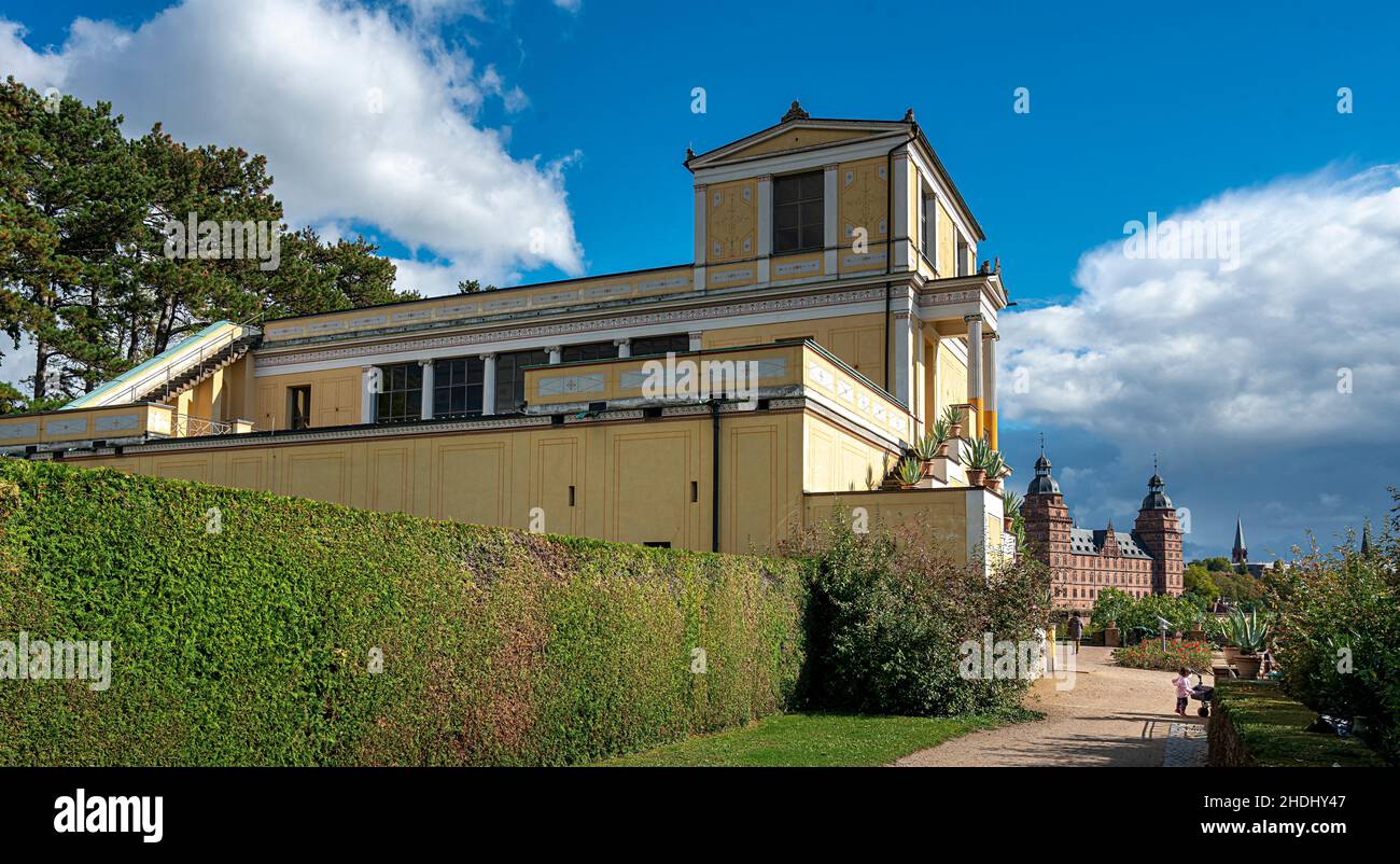 aschaffenburg, pompejanum, aschaffenburgs, pompejanums Stock Photo - Alamy
