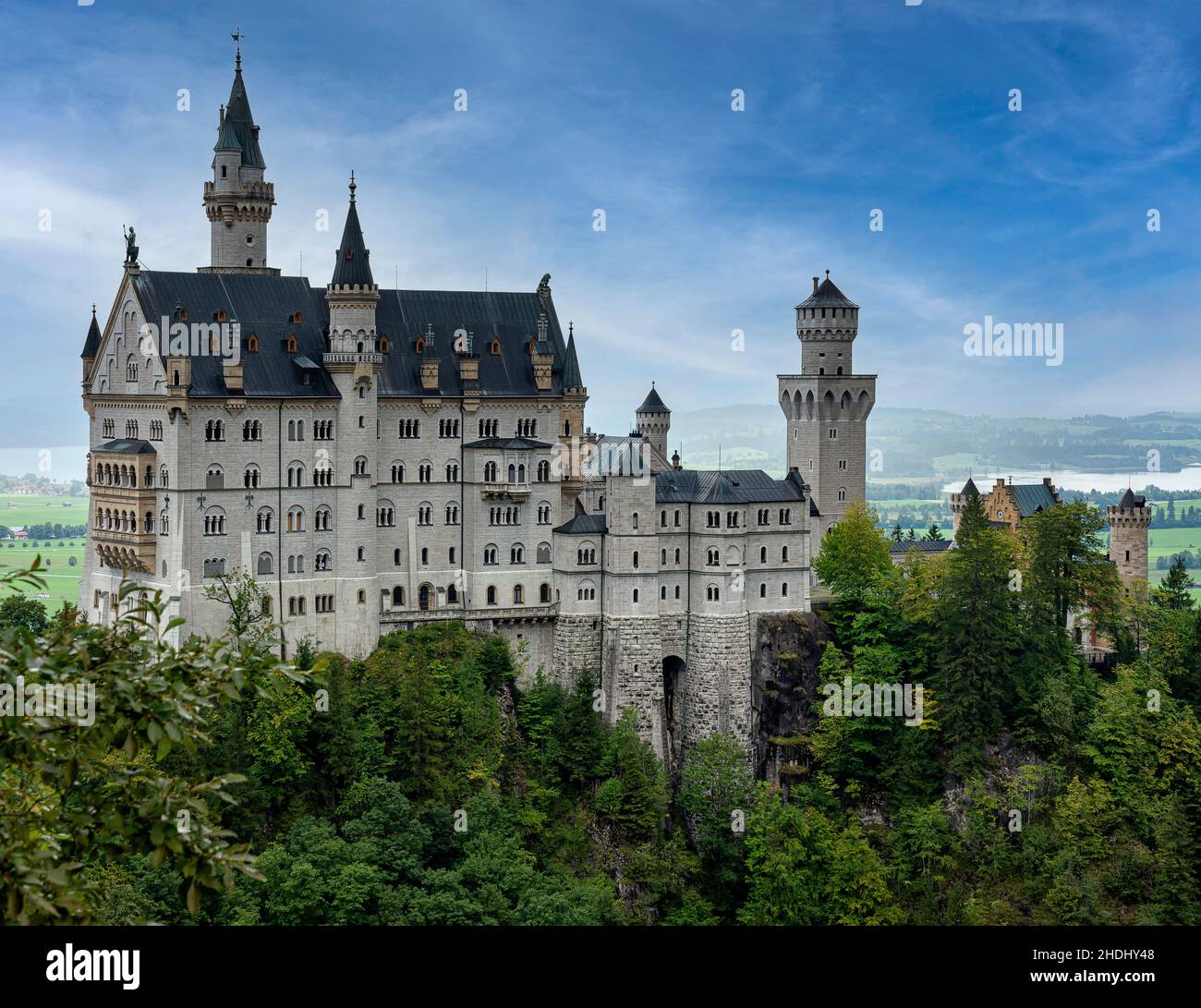 castle neuschwanstein, neuschwanstein castles Stock Photo - Alamy