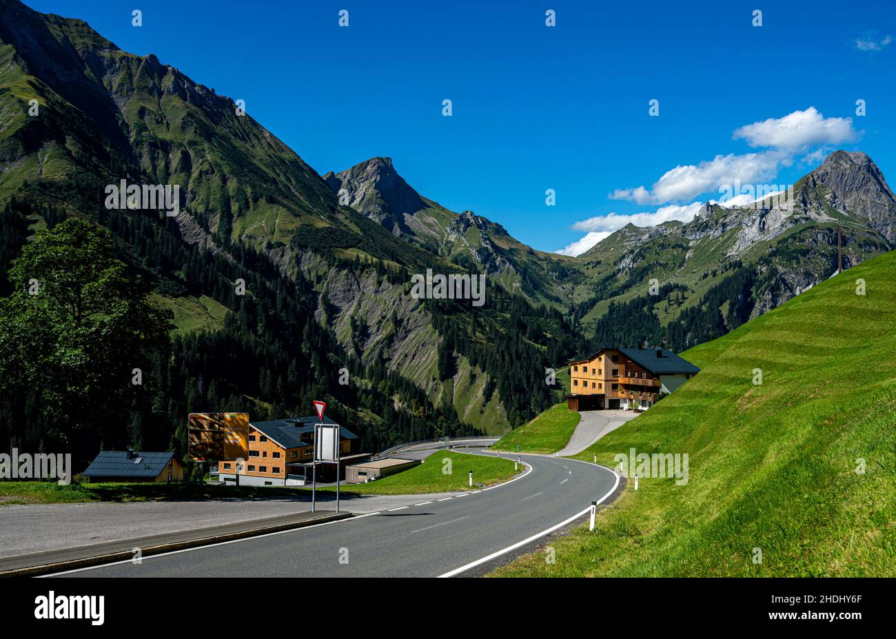 road, lechtal, lechtal alps, roads, street, streets, lechtals Stock ...