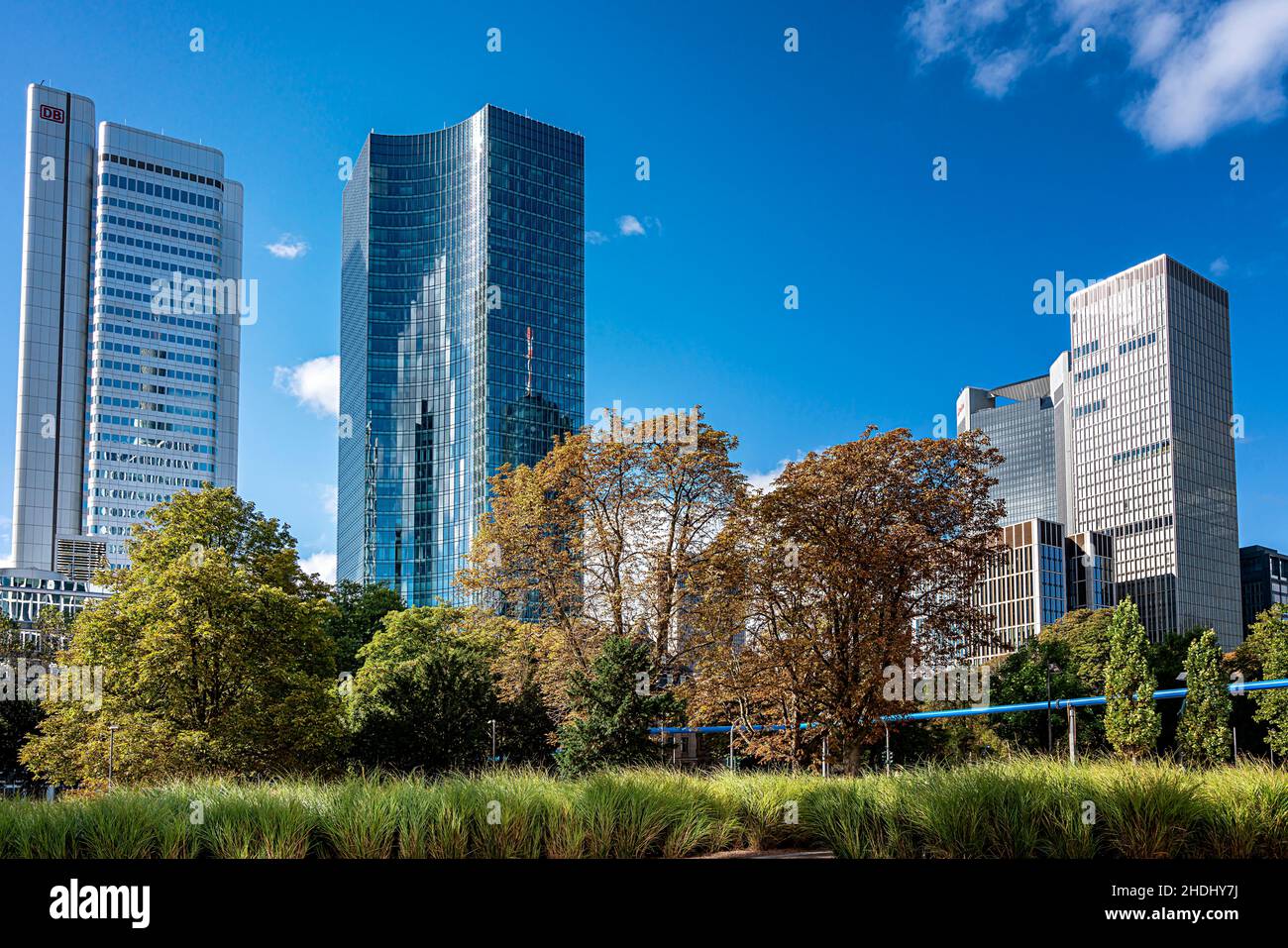 office building, skyscraper, financial district, office buildings ...
