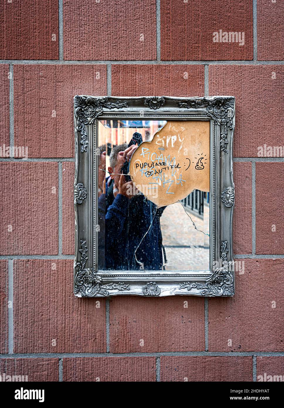 mirror image, picture frame, self portrait, mirror images, reflection ...