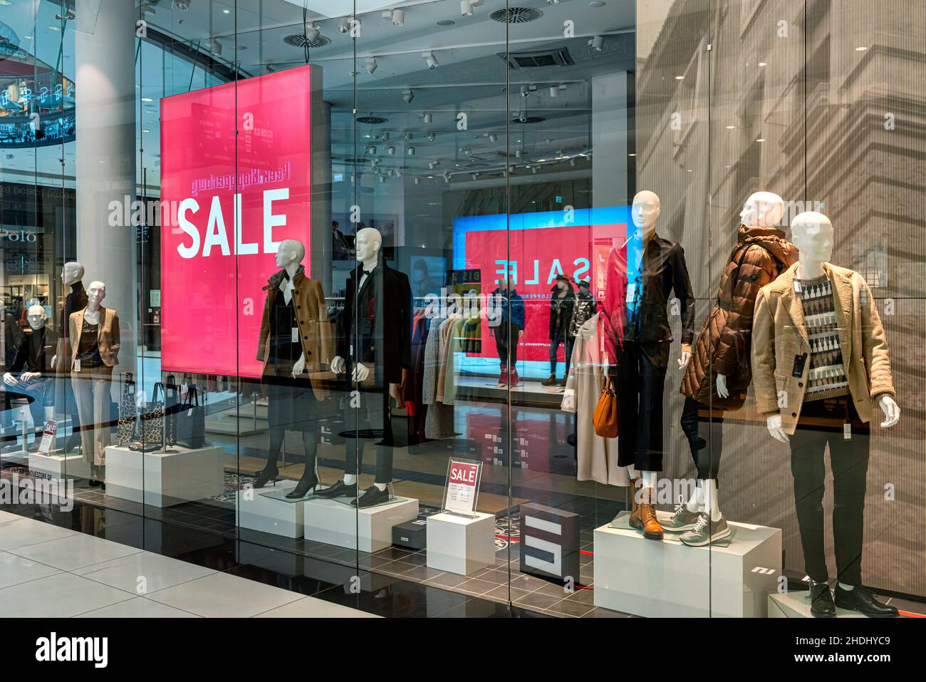 shopping mall, sale, shopping center, shopping malls, sales Stock Photo ...