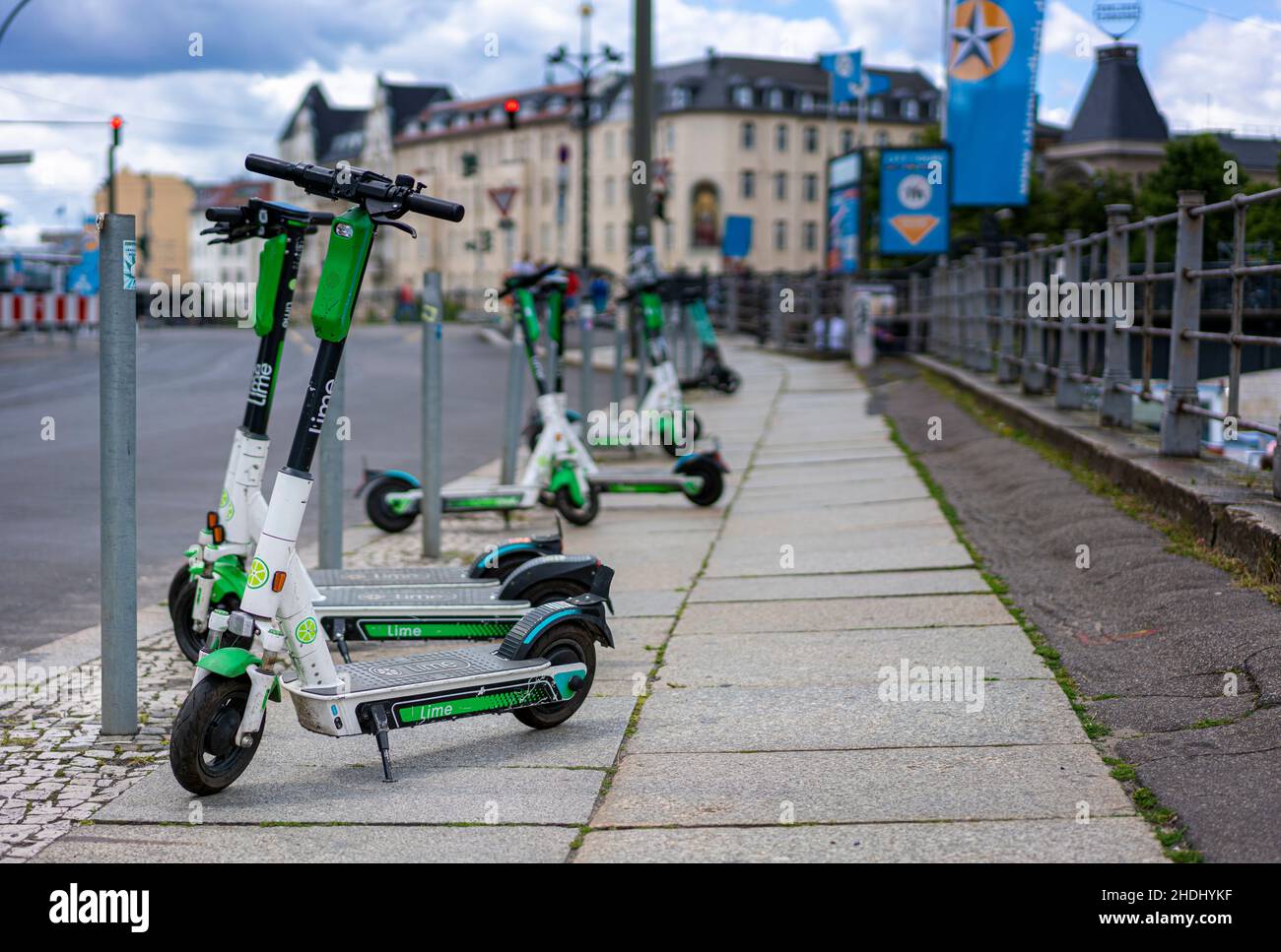 electric scooter, e-scooter Stock Photo - Alamy