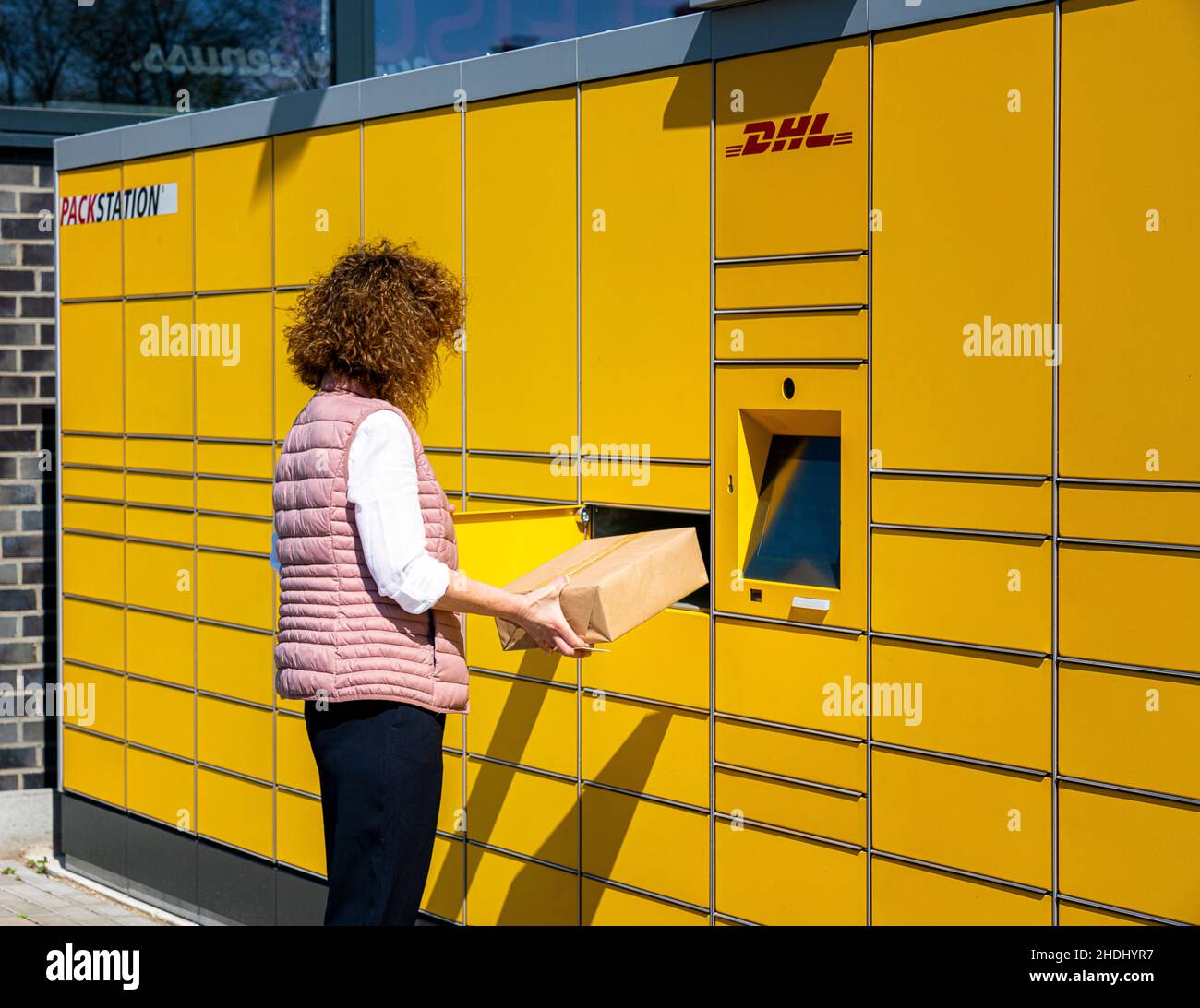 parcel, dhl, parcels Stock Photo - Alamy