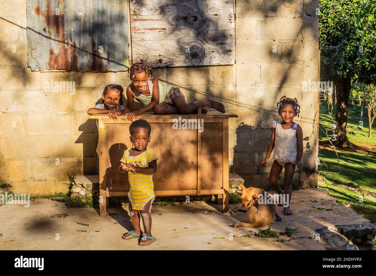 Portrait young dominican republic boy hi-res stock photography and ...