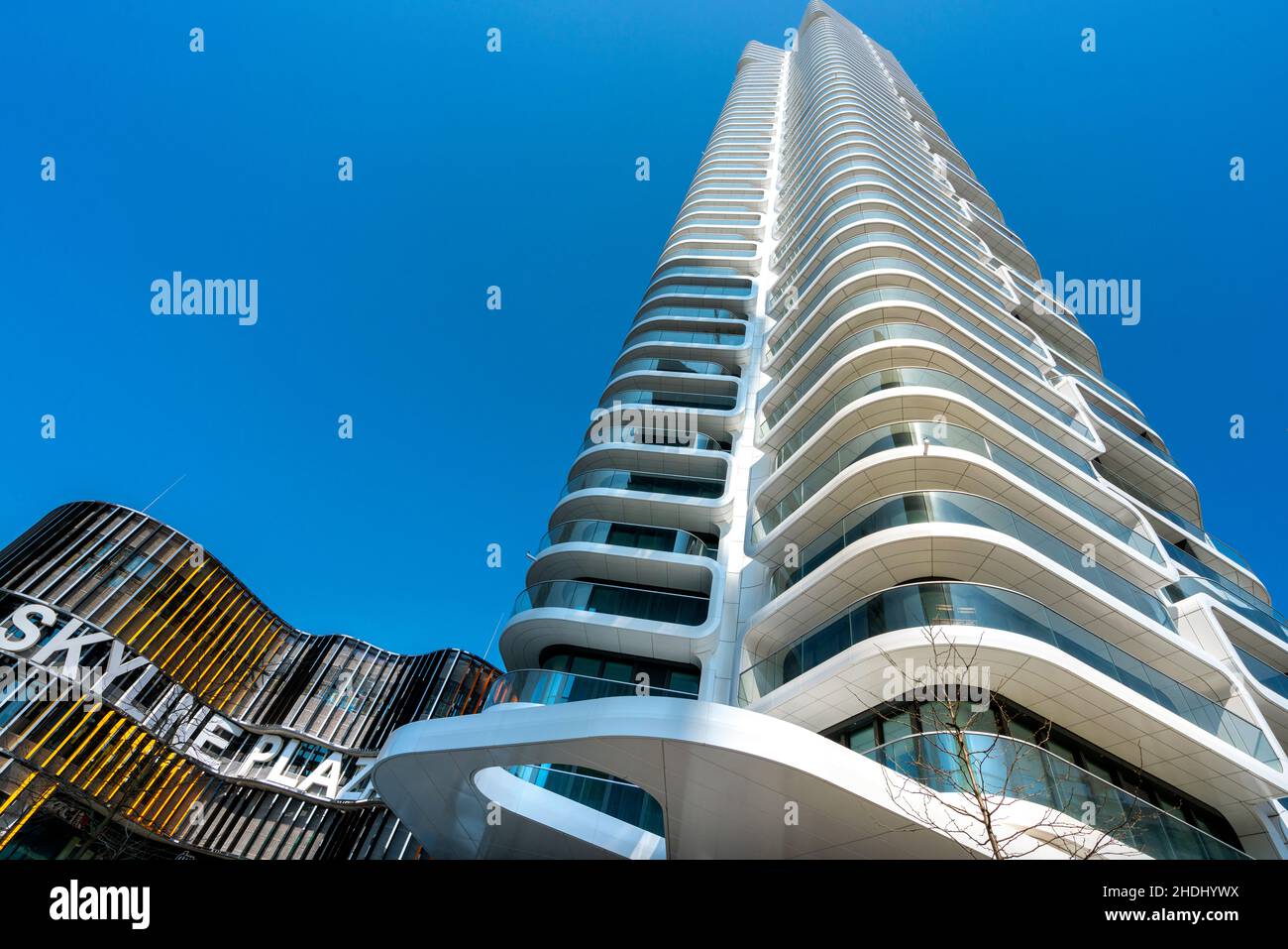 skyline plaza, grand tower Stock Photo - Alamy