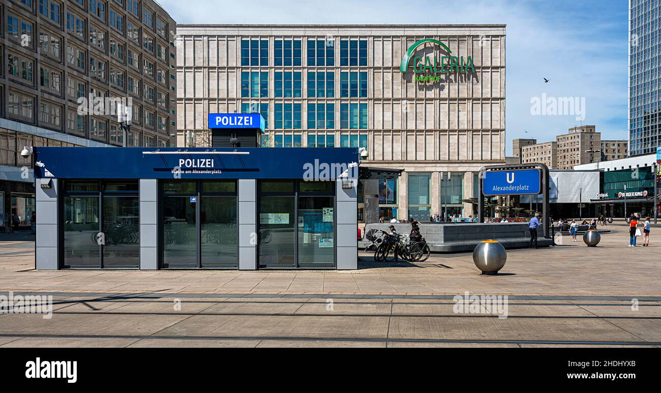 alexanderplatz, police station, alexanderplatzs, police stations Stock ...