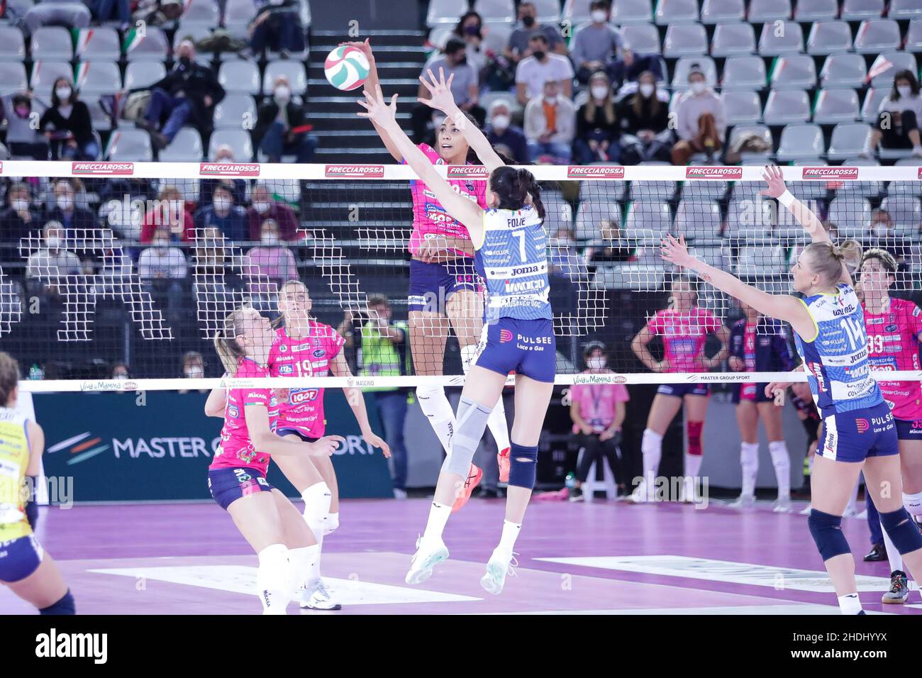 Roma, Italy. 06th Jan, 2022. Nika Daalderop (Igor Gorgonzola Novara ...