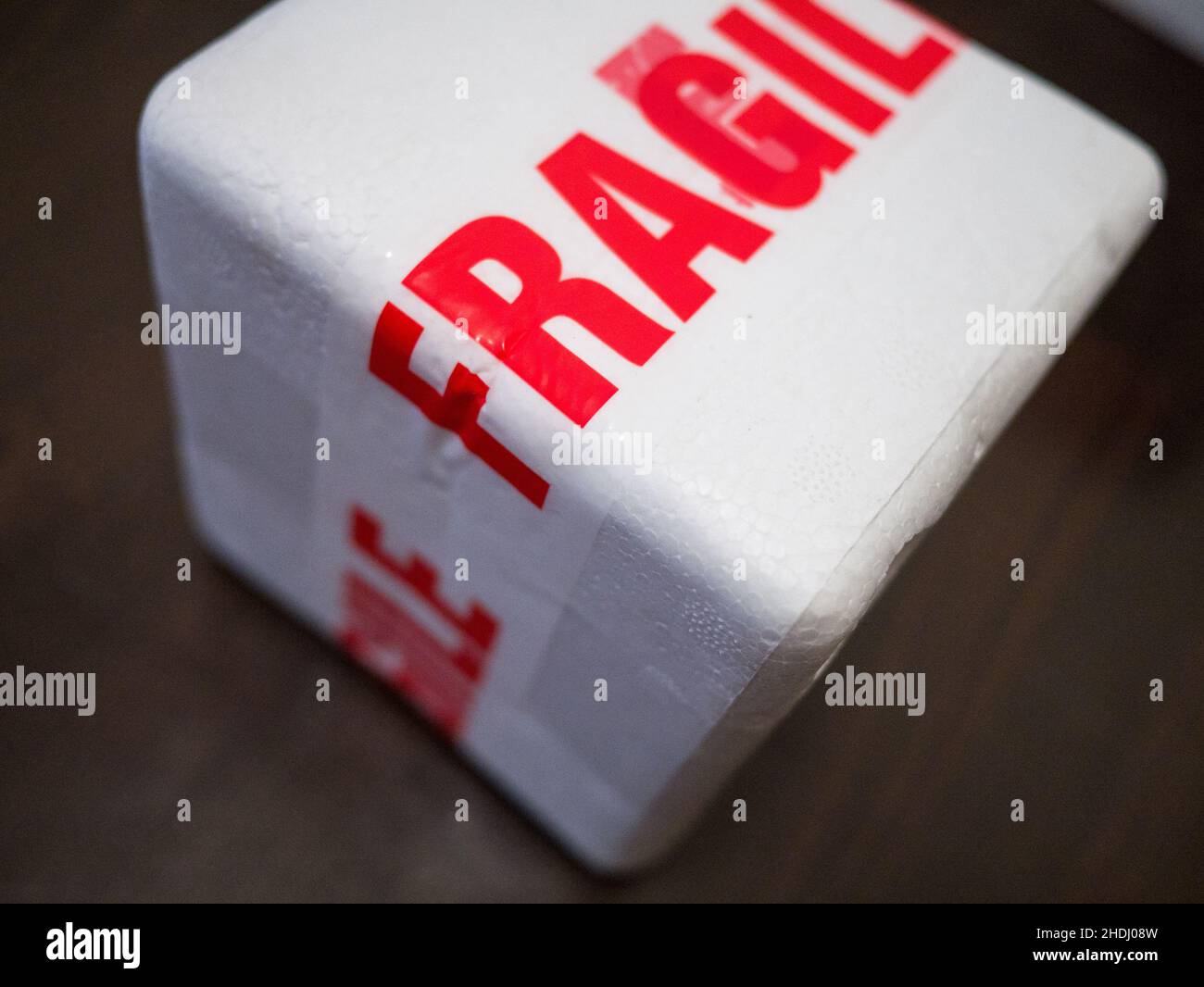 package, fragile, styrofoam, packages, packing, fragiles Stock Photo ...