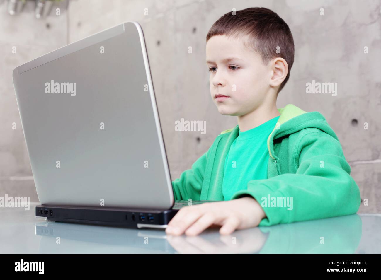 boy, computer, boys, computers, computing, pc Stock Photo - Alamy