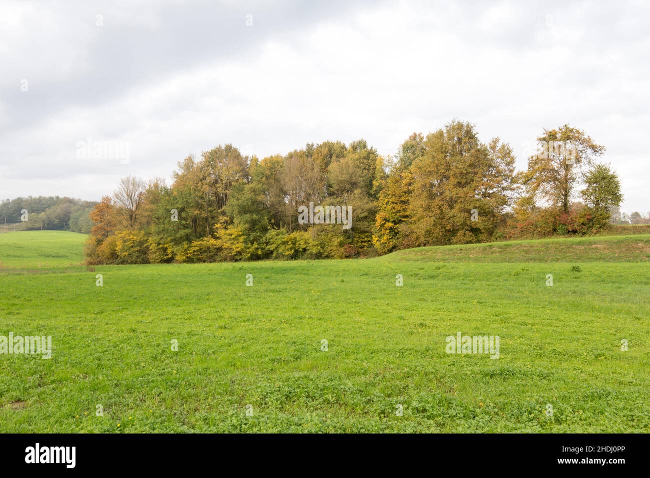 View of countryside close to Milan in Lombardy, Italy Stock Photo - Alamy