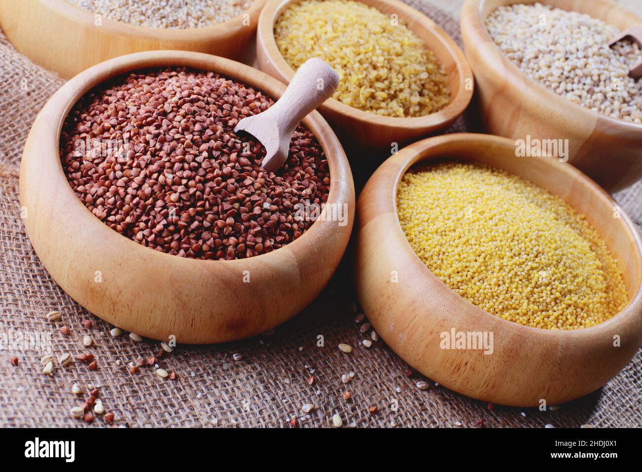 grain, spices & ingredients, grains, spices and ingredients Stock Photo ...