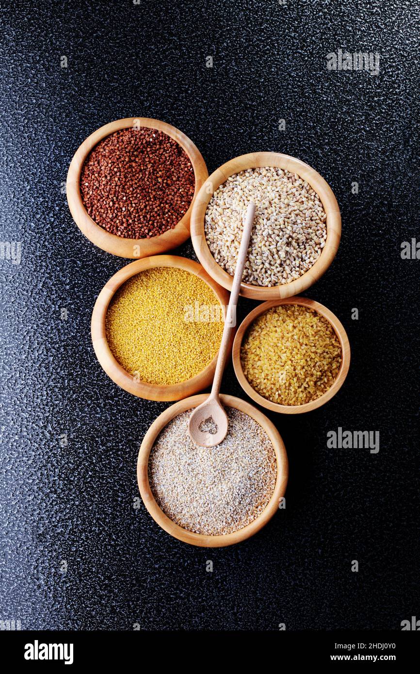 Black pearl millet hi-res stock photography and images - Alamy