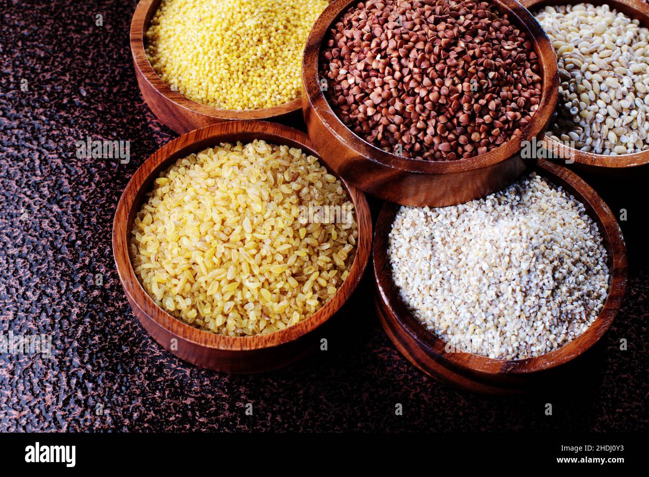 grain, spices & ingredients, grains, spices and ingredients Stock Photo - Alamy