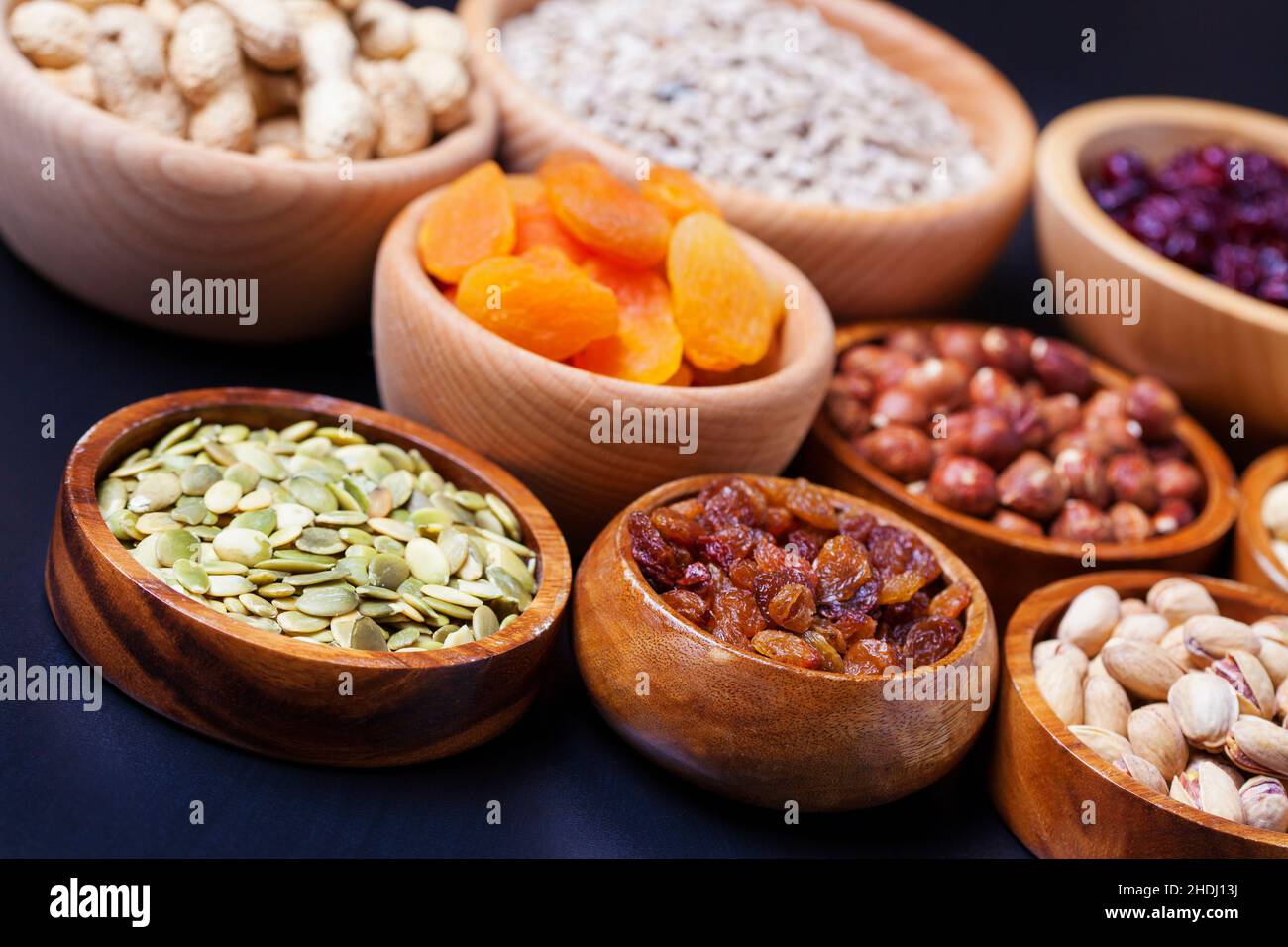 Dried fruit various nuts hi-res stock photography and images - Alamy