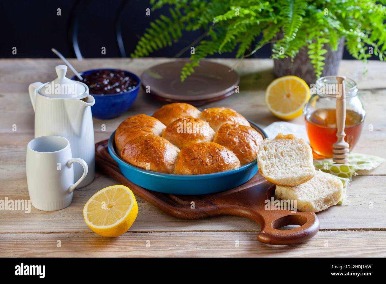 sweet, breakfast, bun, sweets, breakfasts, buns Stock Photo - Alamy